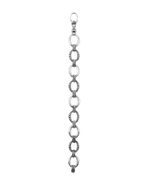 Lagos Oval Link Sterling Bracelet
