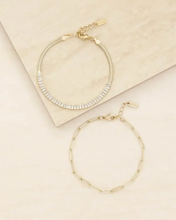 Ettika Links & Shine Bracelet Set