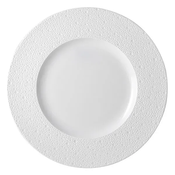 Bernardaud Ecume Service Plate - White