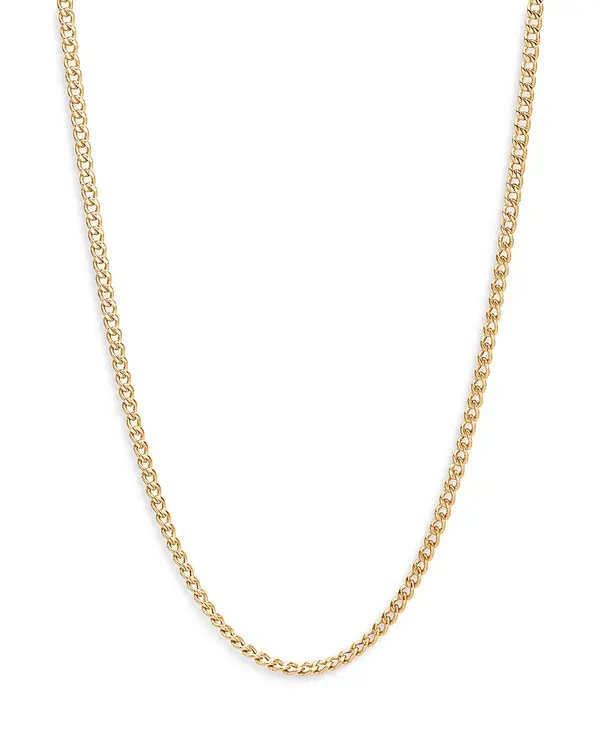 John Hardy 18k Yellow Classic Curb Chain Necklace - Gold