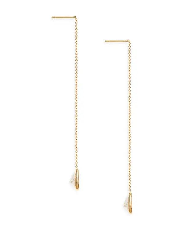 Ettika Chain Teardrop Earrings - Gold