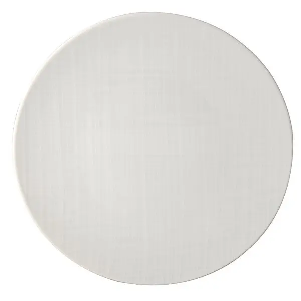 Bernardaud Organza Coupe Dinner Plate - White
