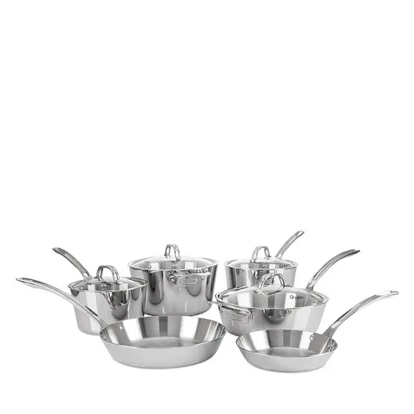 VIKING Contemporary 3-ply 10-piece Cookware - No Color