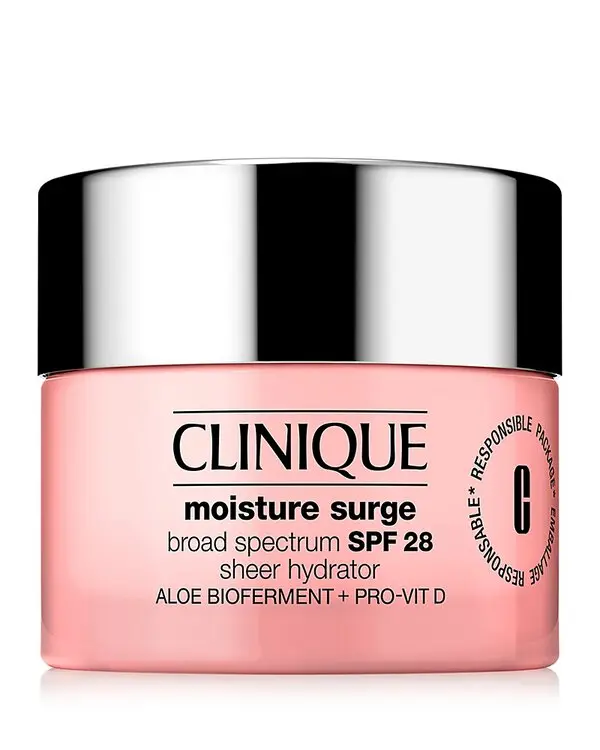 CLINIQUE Moisture Surge Broad Spectrum Spf 28 Sheer Hydrator Moisturizer 1.7 Oz - No Color