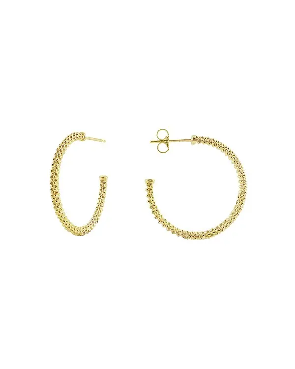 Lagos 18k Hoop Earrings - Gold