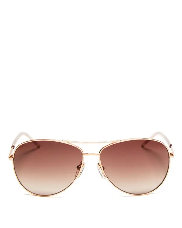 Marc Jacobs Brow Bar Aviator Sunglasses