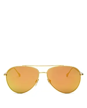 Isabel Marant Brow Bar Aviator Sunglasses, 60mm