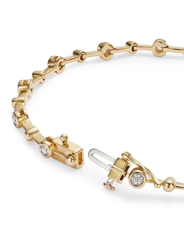 Bloomingdale'S Diamond Station Bracelet 0.50 Tcw