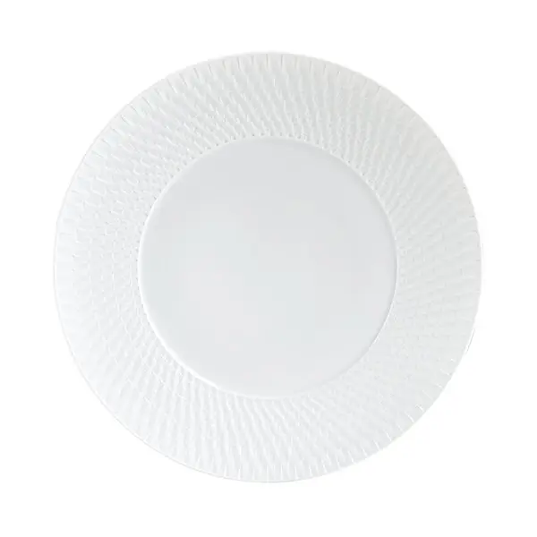 Bernardaud Twist Collection Dinner Plate - White