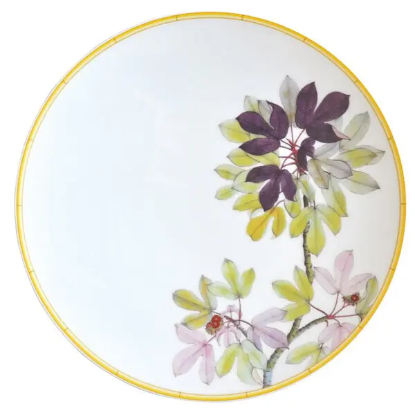 Bernardaud Jardin Indien Salad Plate - Floral