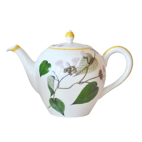 Bernardaud Jardin Indien Teapot - Floral