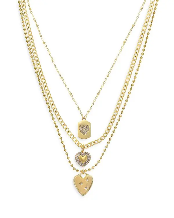 Ettika Love To Love Necklace Set - Gold