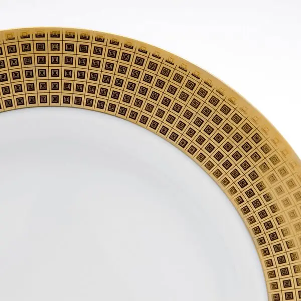 Bernardaud Athena Accent Salad Plate - Gold