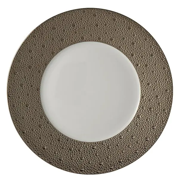 Bernardaud Ecume Salad Plate - Platinum