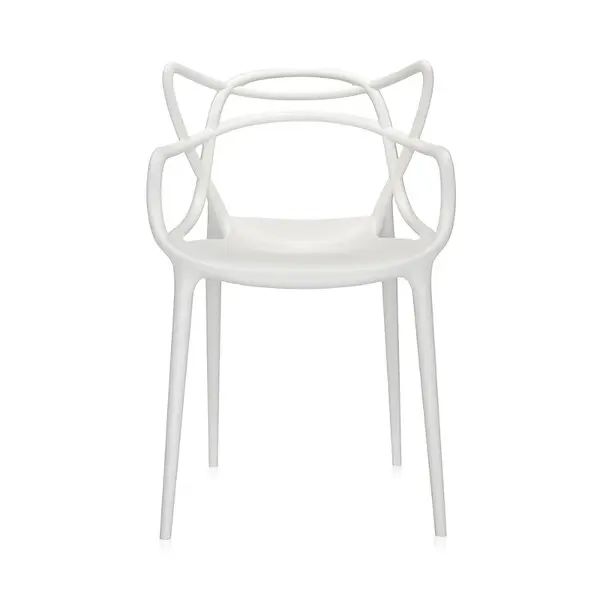 KARTELL Masters Dining Chair, Set Of 4 - White