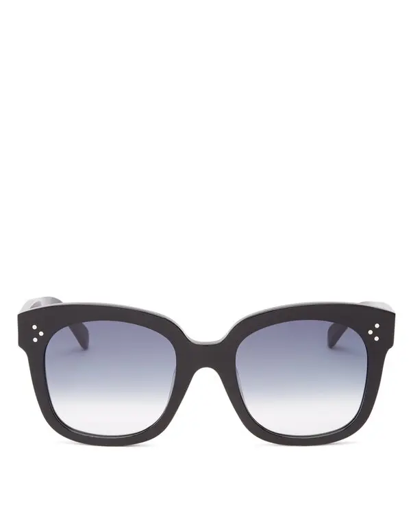 Celine Square Sunglasses, 54mm