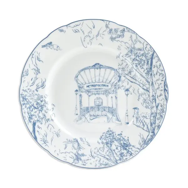 Bernardaud Tout Paris Assorted Salad Plates, Set Of 6 - Multi