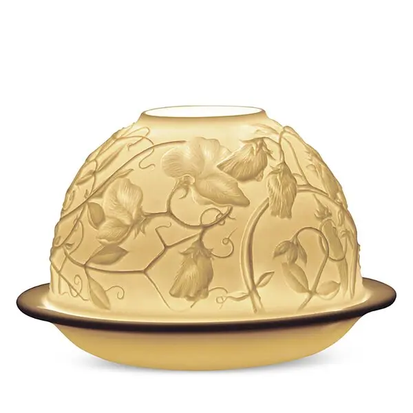 Bernardaud Sweet Peas Votive - White
