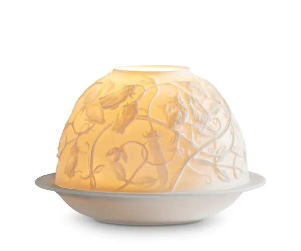 Bernardaud Sweet Peas Votive - White