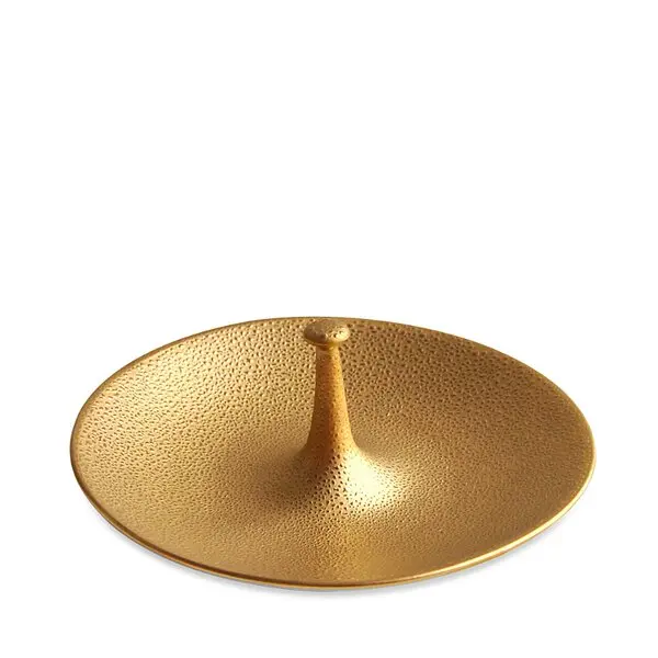 Bernardaud Gouttes Medium Fruit Saucer - Gold