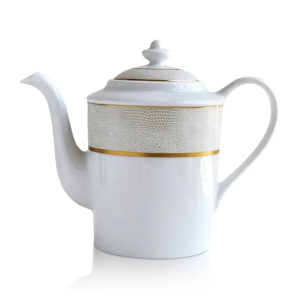 Bernardaud Sauvage White Coffee Pot