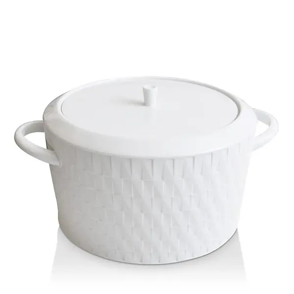 Bernardaud Twist Collection Lidded Soup Tureen Exclusive - White