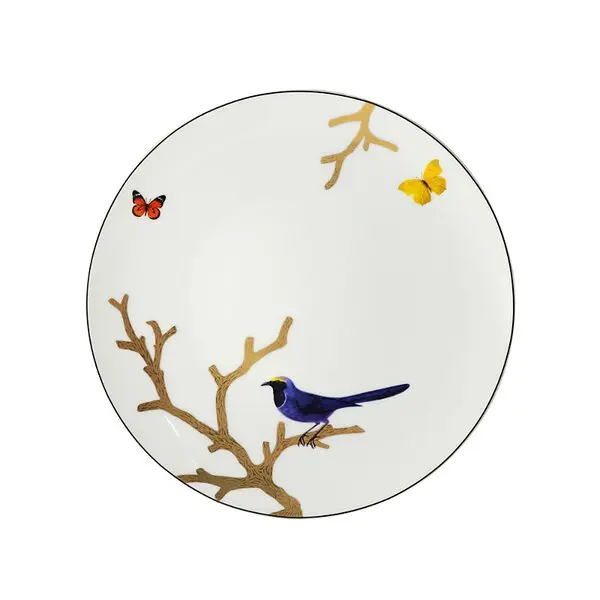 Bernardaud Aux Oiseaux Coupe Dinner Plate - Multi