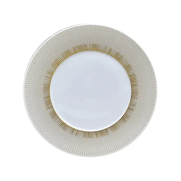 Bernardaud Sol Dinner Plate - Gold/white