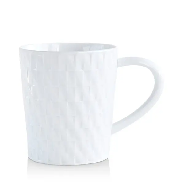 Bernardaud Twist Collection Mug - White