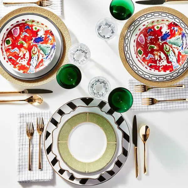Bernardaud Marc Chagall Coupe Plate, Set Of 6