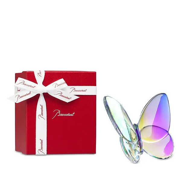 THE MARTHA, BY BACCARAT 2.5 Lucky Crystal Butterfly - Iridescent