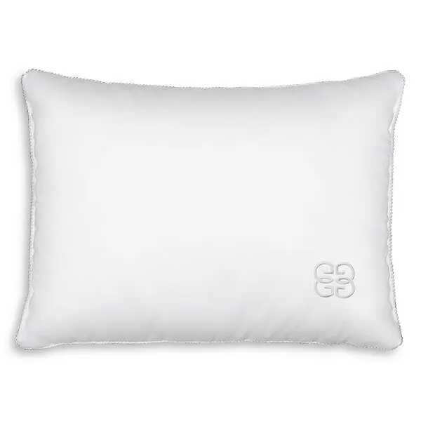 Gingerlily Silk Blend Boudoir Pillow, 12 X 16 - White