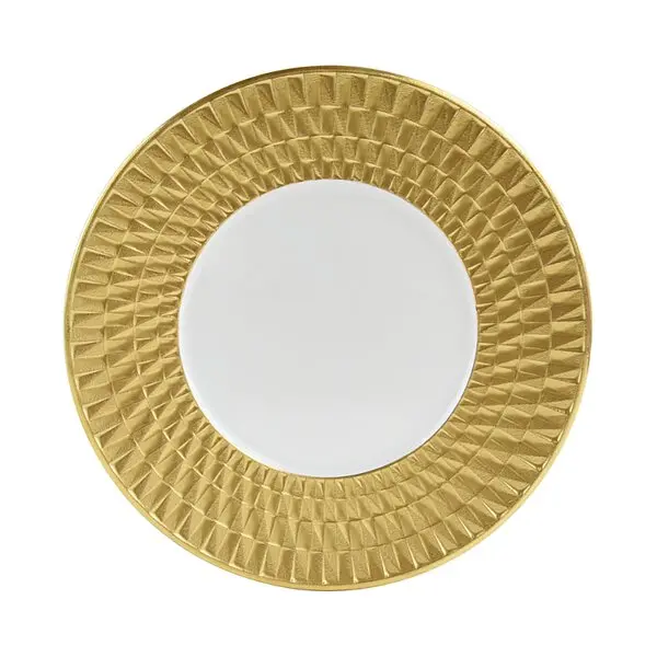 Bernardaud Twist Bread & Butter Plate Exclusive - Gold