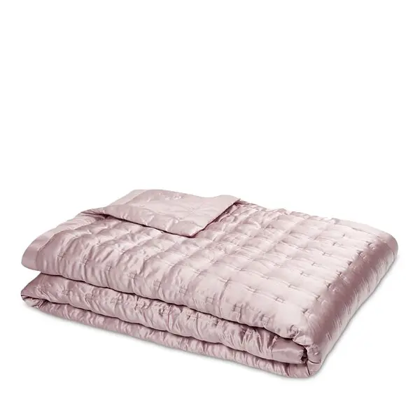 Gingerlily Windsor Coverlet, Queen - Vintage Pink