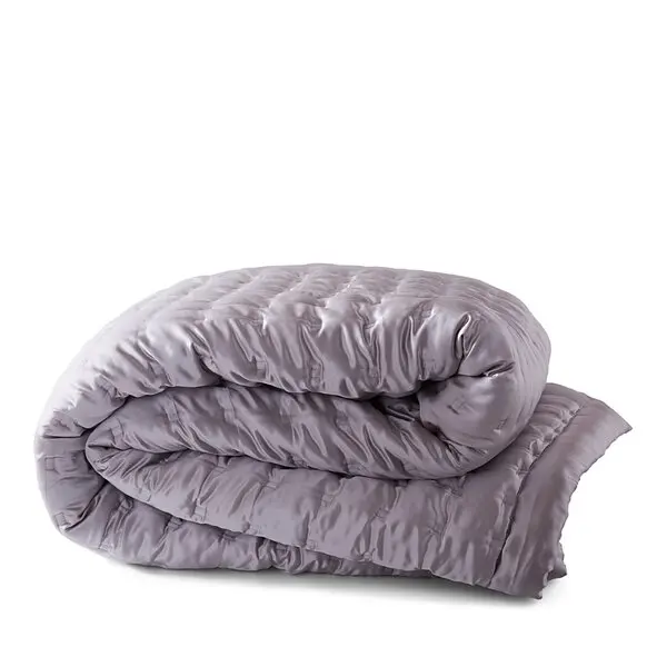 Gingerlily Windsor Coverlet, King - Silver