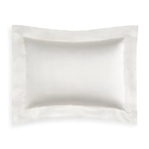 Gingerlily Solid Silk Boudoir Sham - Ivory