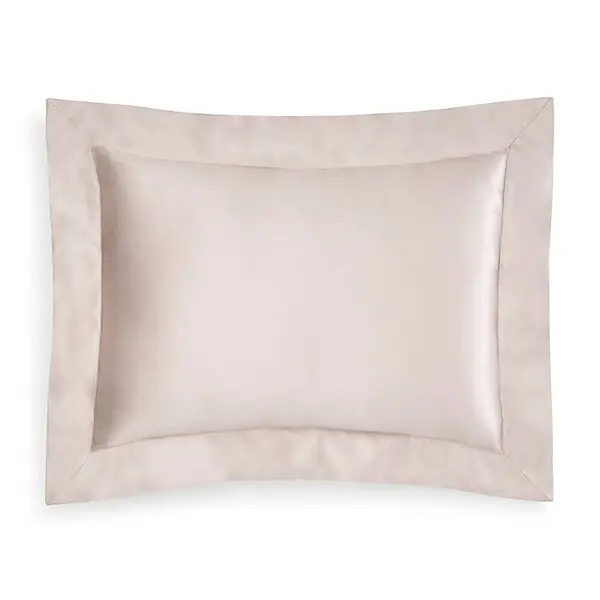 Gingerlily Solid Silk Boudoir Sham - Nude