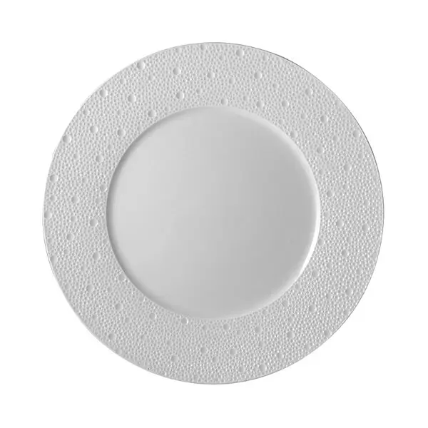 Bernardaud Ecume Service Plate - White