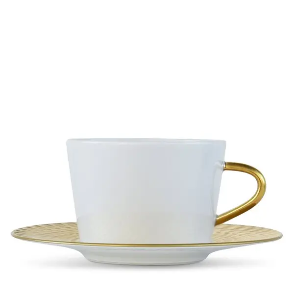 Bernardaud Twist Gold Tea Saucer Exclusive