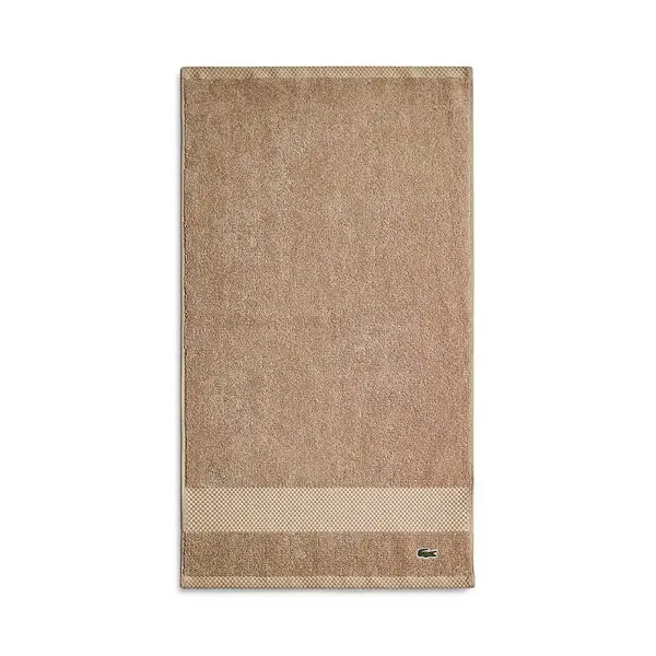 Lacoste Heritage Antimicrobial Hand Towel - Sand