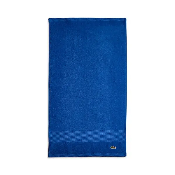 Lacoste Heritage Antimicrobial Hand Towel - Surf Blue