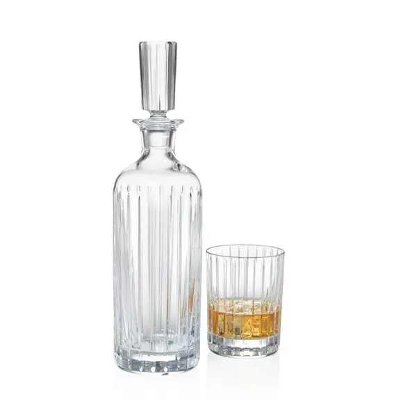 THE MARTHA, BY BACCARAT Harmonie Round Whiskey Decanter