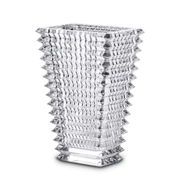 THE MARTHA, BY BACCARAT Eye Small Rectangular Vase - Clear