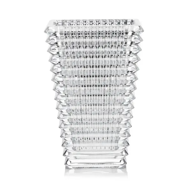 THE MARTHA, BY BACCARAT Eye Small Rectangular Vase - Clear