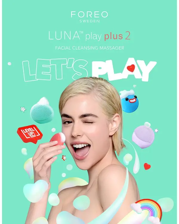 Foreo Luna Play Plus 2 Facial Cleansing Massager