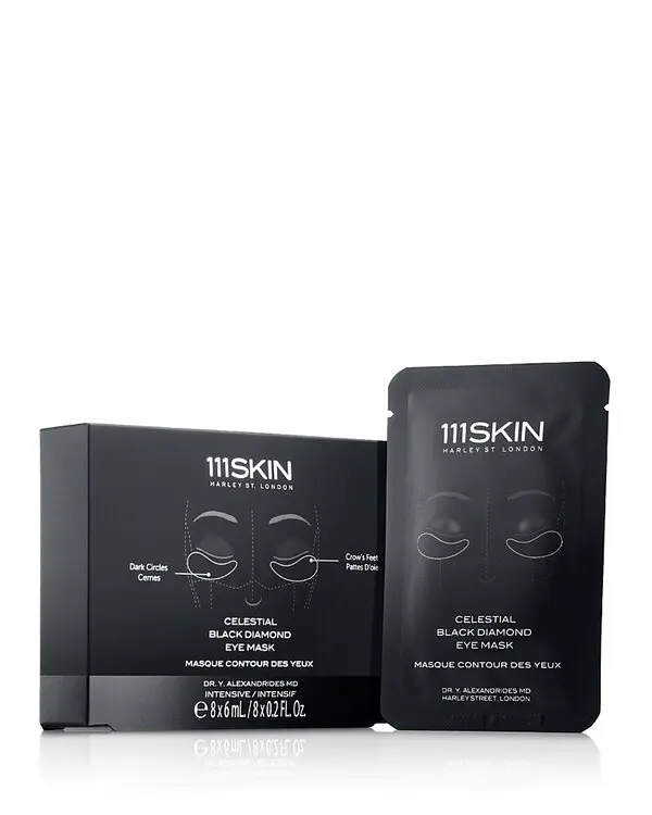 111SKIN Celestial Black Diamond Eye Mask Box, 8 Piece - No Color