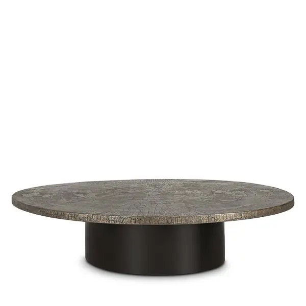 ETHNICRAFT Slice Coffee Table, Large - Whisky