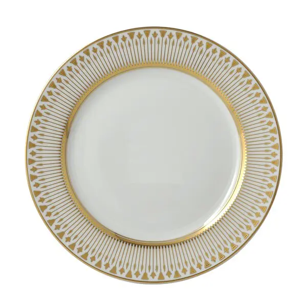Bernardaud Soleil Levant Bread & Butter Plate - White/gold