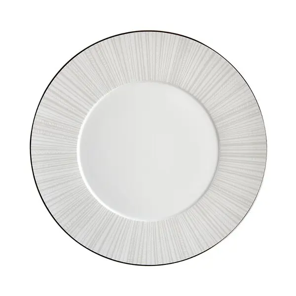 Bernardaud Silva Dinner Plate - White