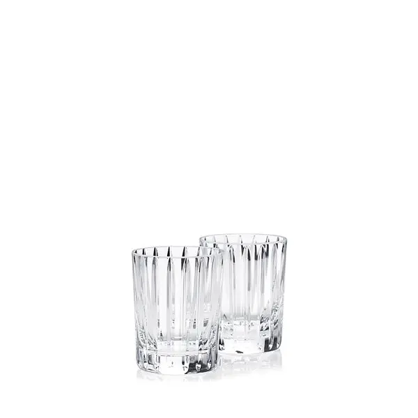 THE MARTHA, BY BACCARAT Harmonie Tumbler No. 7 Shot Glass, Set Of 2 - Clear